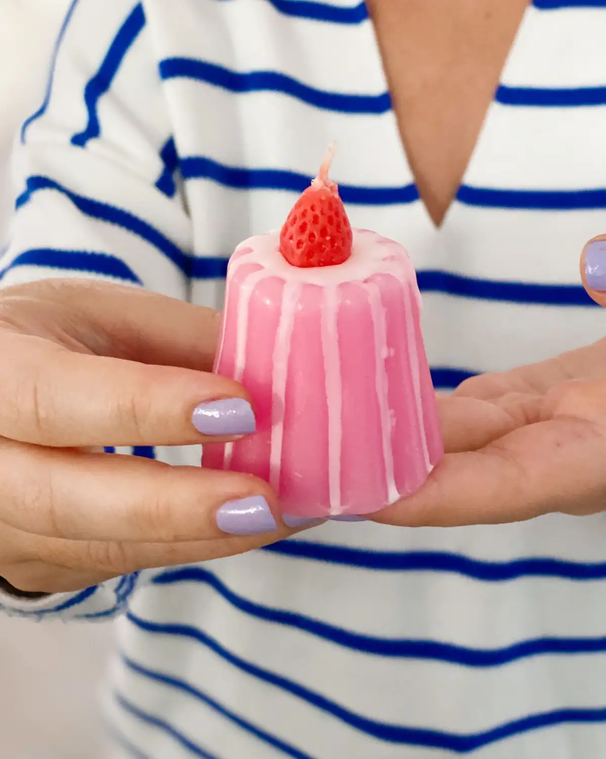 Bi Dilek Tut Pembe Doğum Günü Hediyesi Pasta Mum - Bikutumutluluk