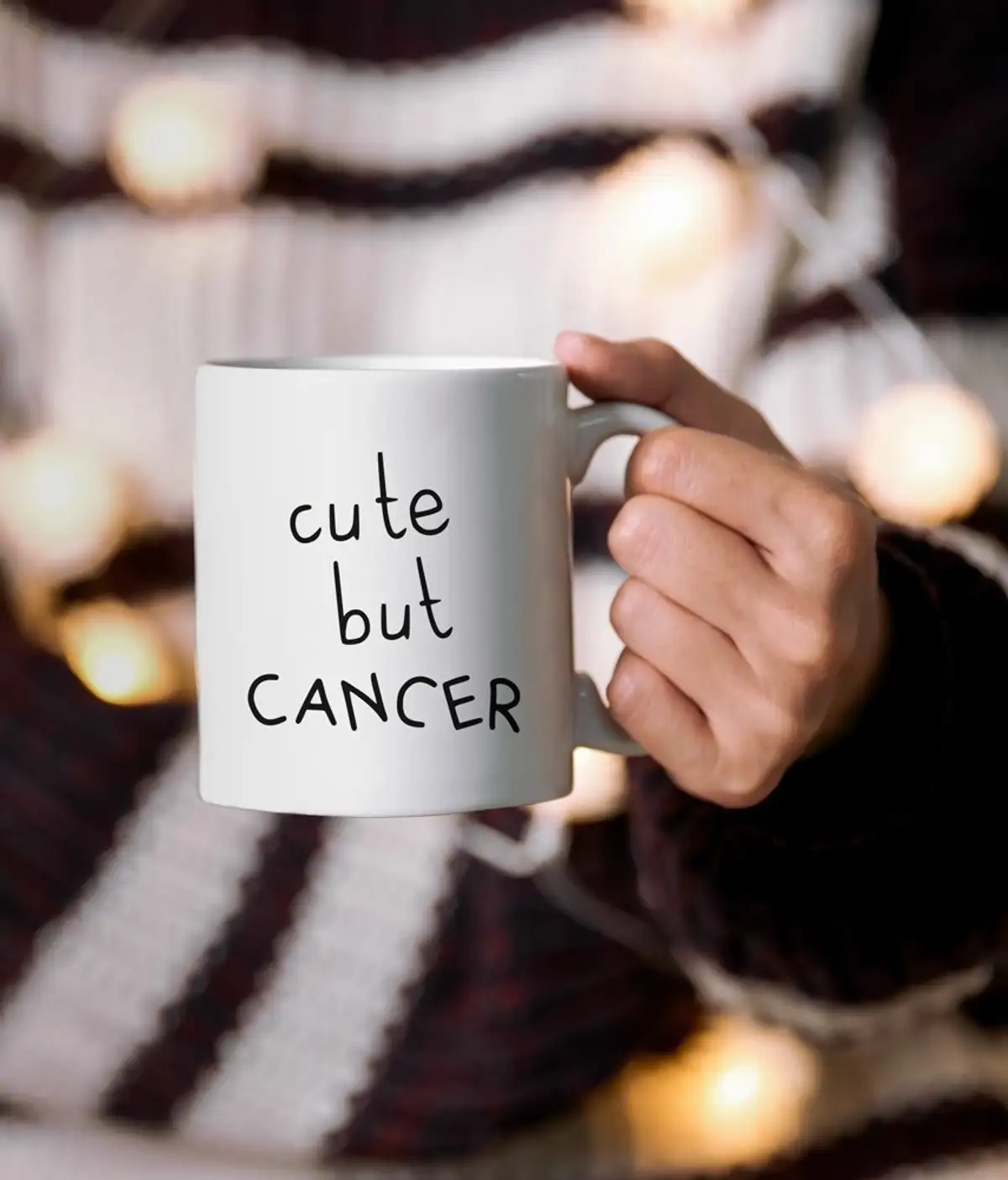 Cute But Cancer Yengeç Burcu Hediye Kupa Bardak - Bikutumutluluk