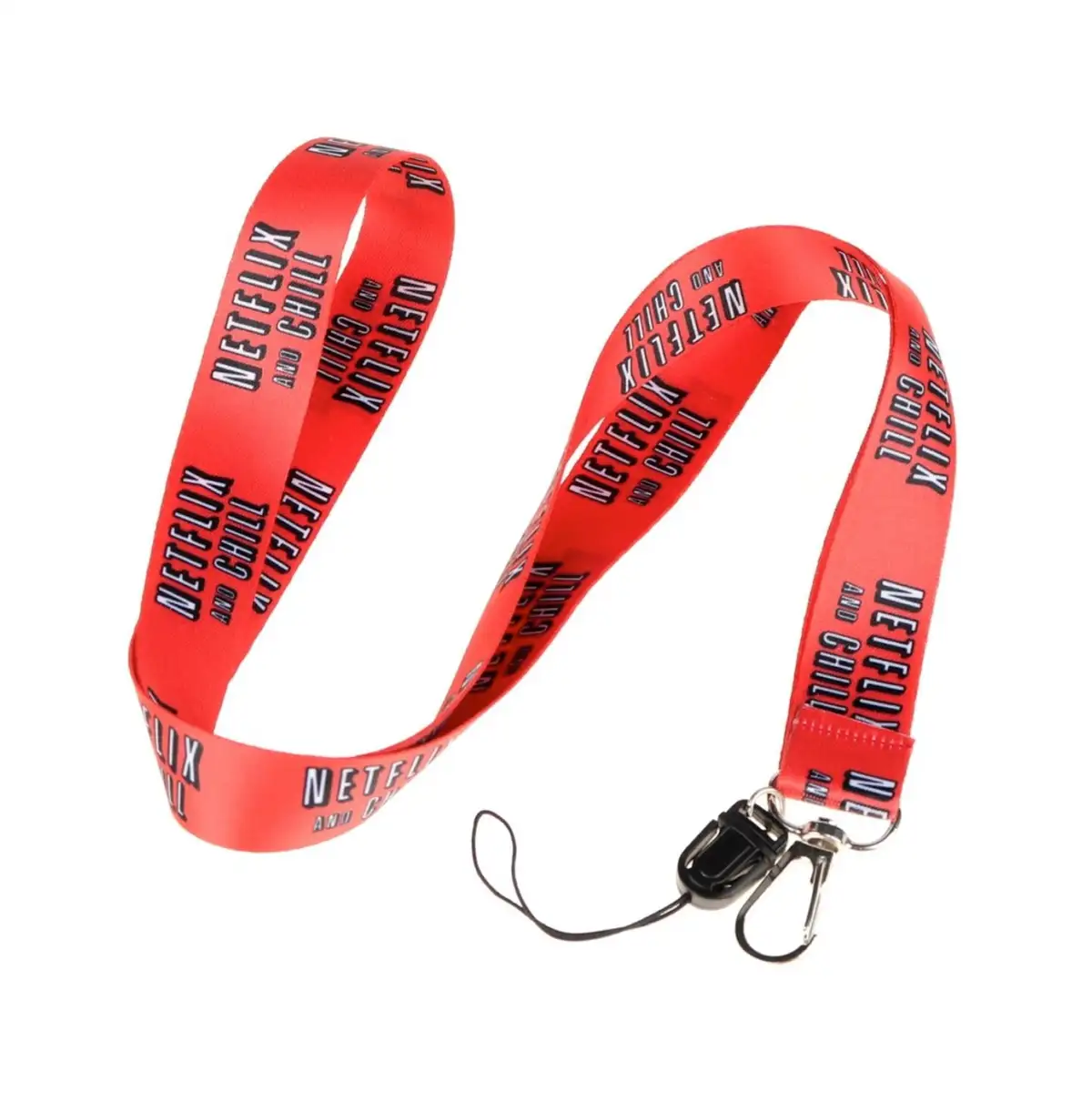 Boyun Askı İpi - Netflix Kırmızı Telefon Askısı - Bikutumutluluk