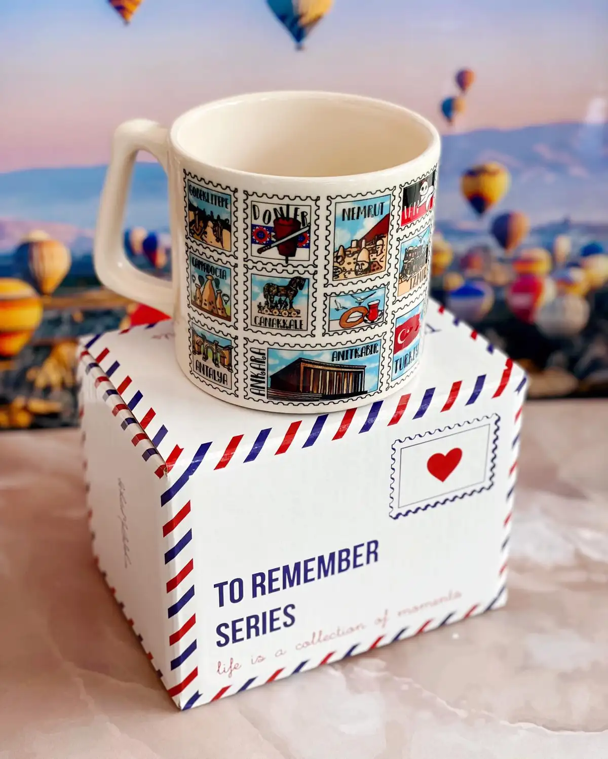 Türkiye Hediye Kupa Bardak - To Remember Series - Bikutumutluluk