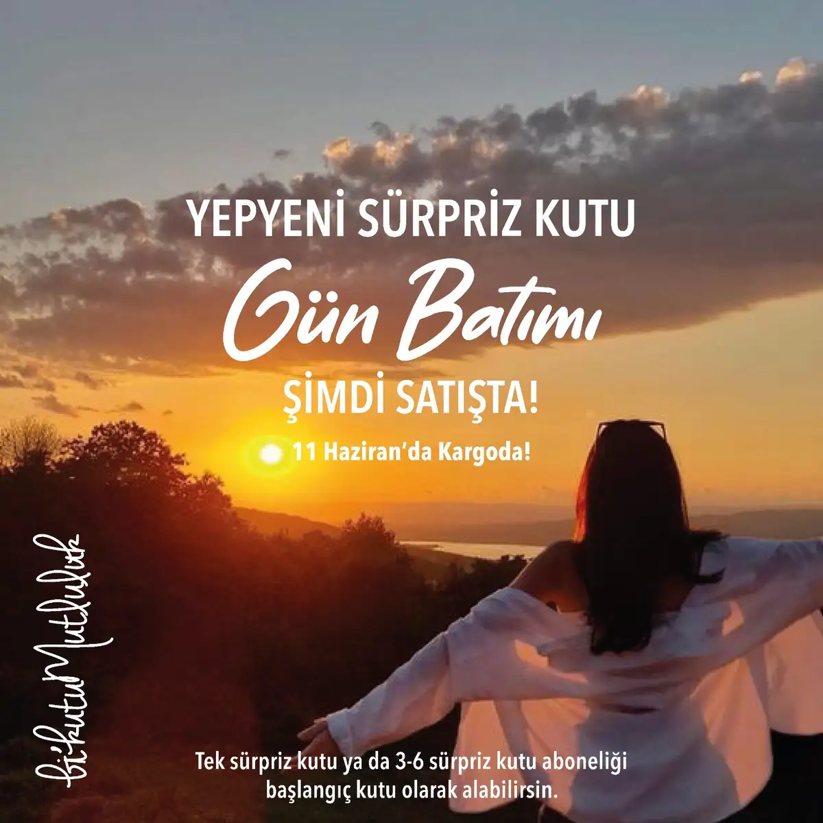 Gün Batımı Hediye Kutusu Seti - Bikutumutluluk