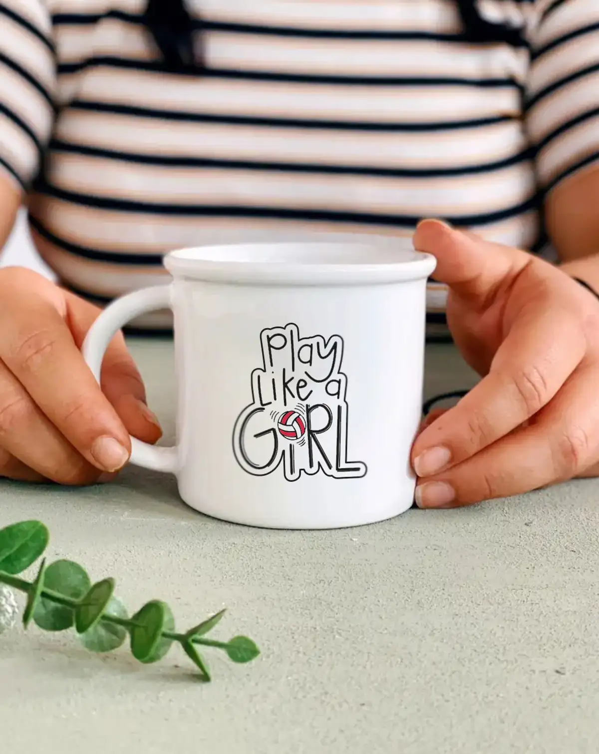 Play Like A Girl Hediye Kupa Bardak - Bikutumutluluk