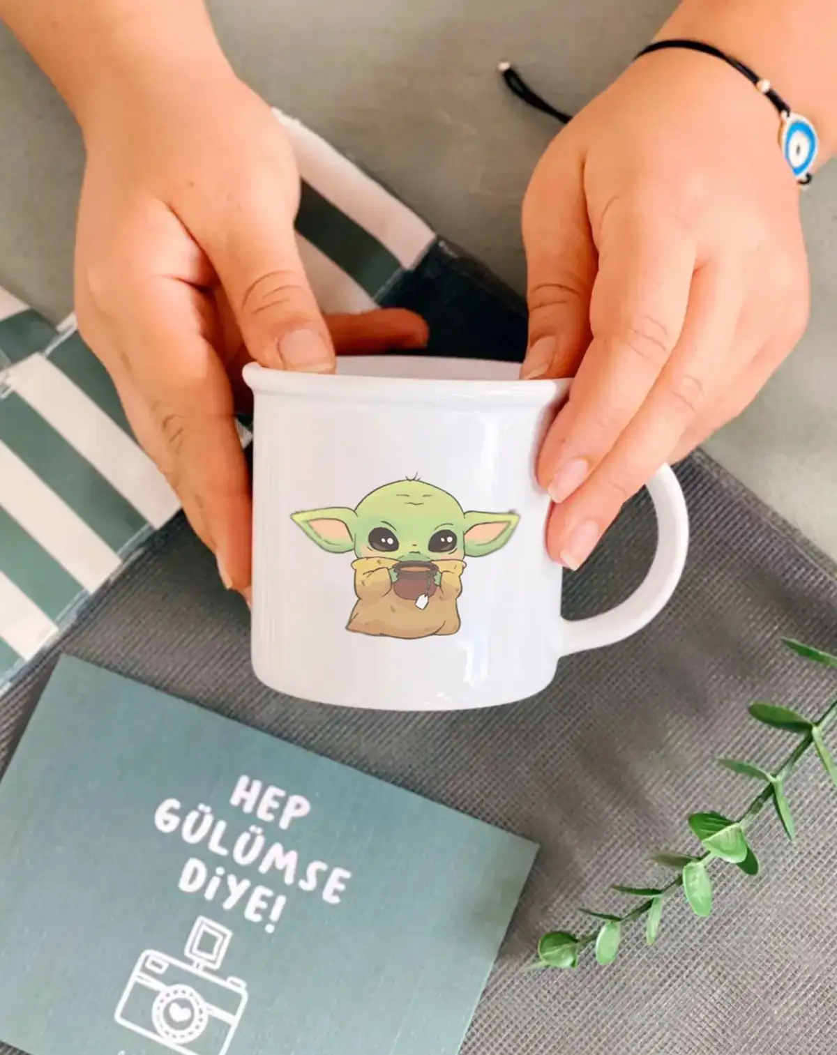 Yoda Baby Çay Kupa Bardak - Bikutumutluluk