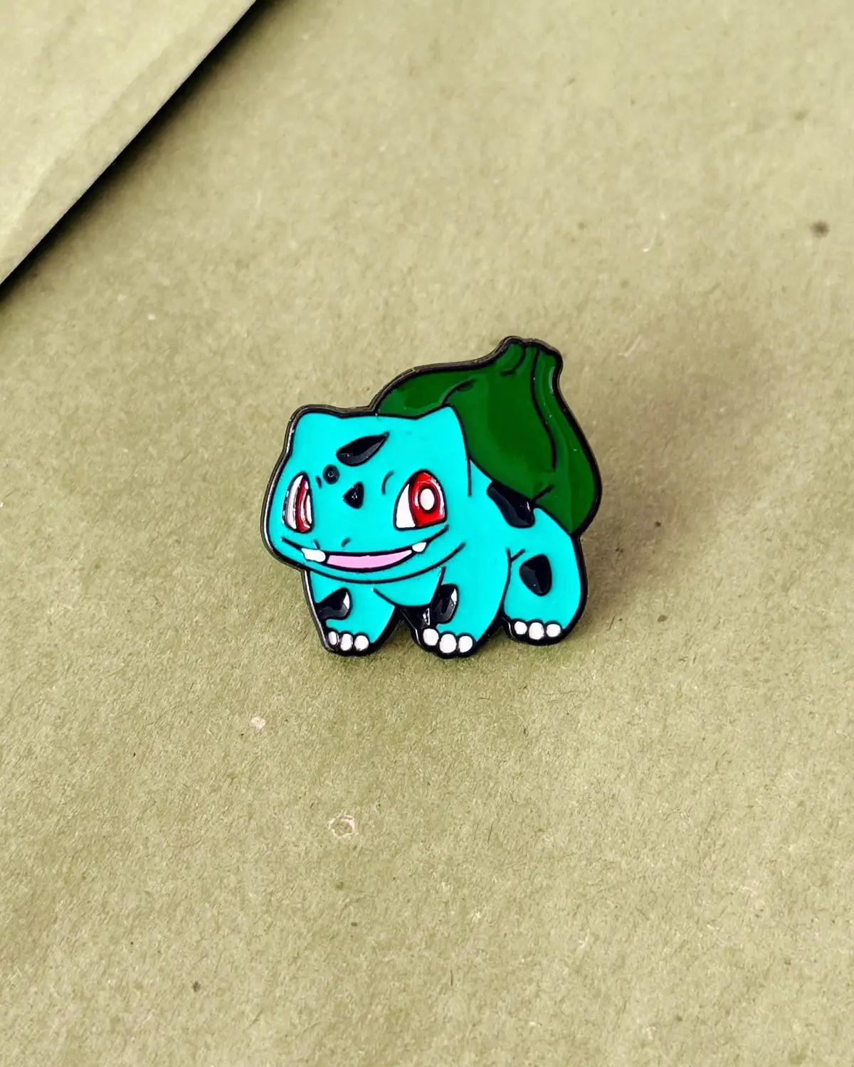Pokémon Bulbasaur Rozet | Fandom Metal Pin, Koleksiyon Hediyesi