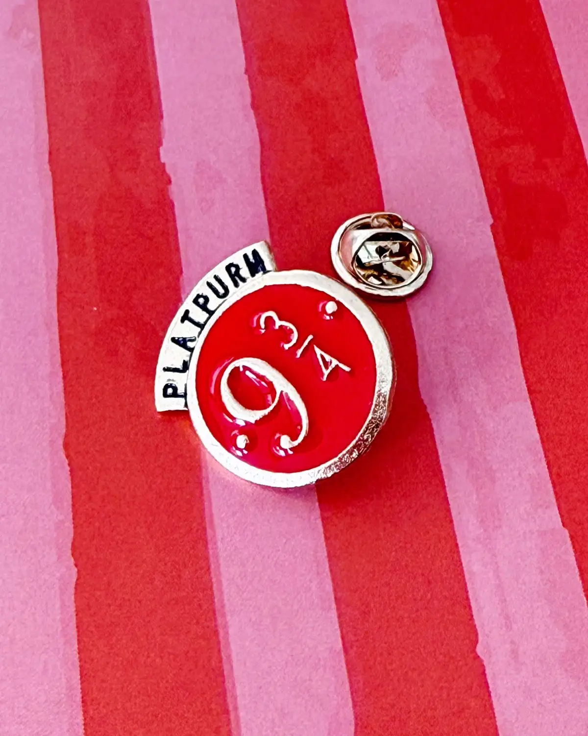 9¾ Peron Harry Potter Rozet | Metal Pin, Harry Potter Hayranına Hediye