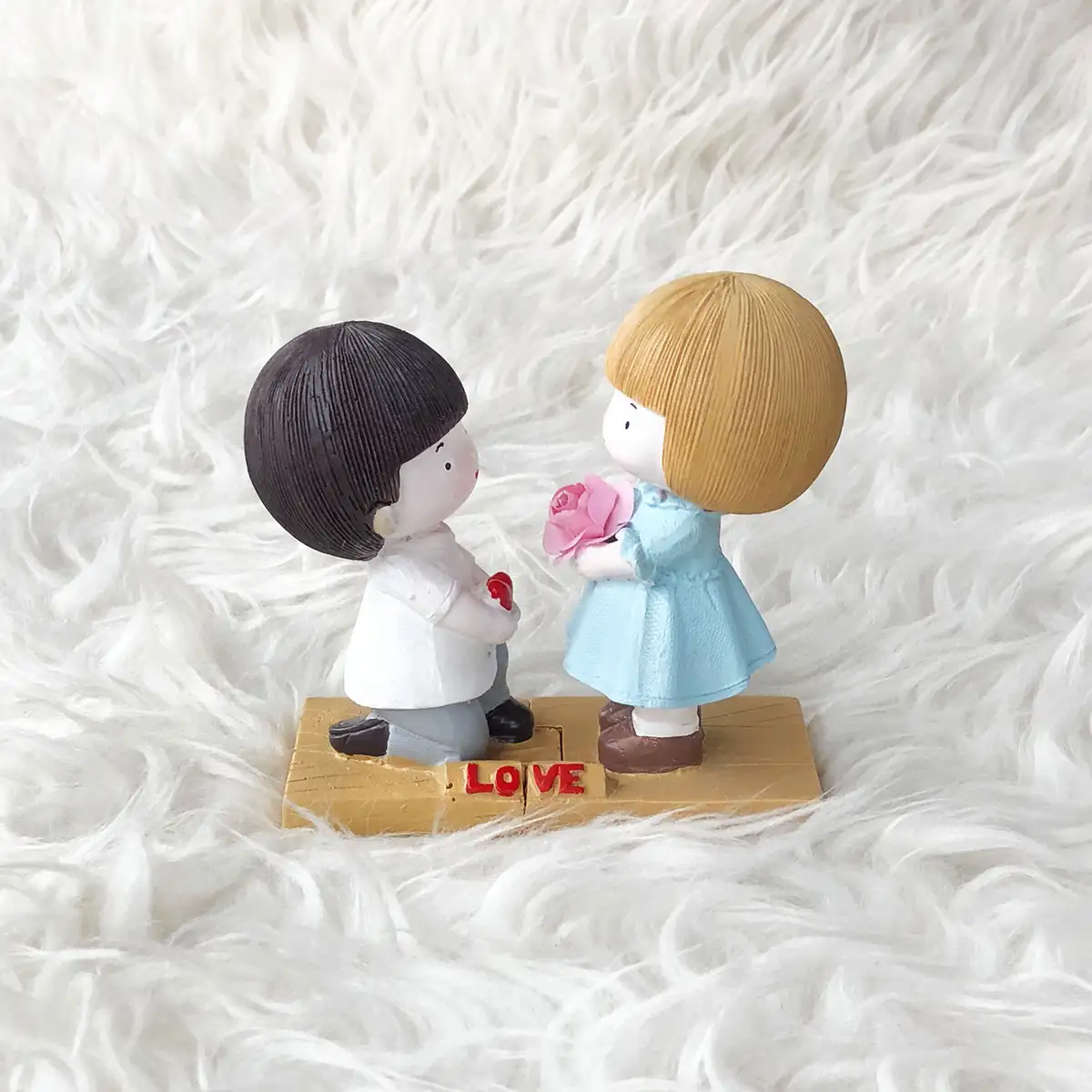 İlk Aşk Çift Biblo (Küçük) - Bikutumutluluk