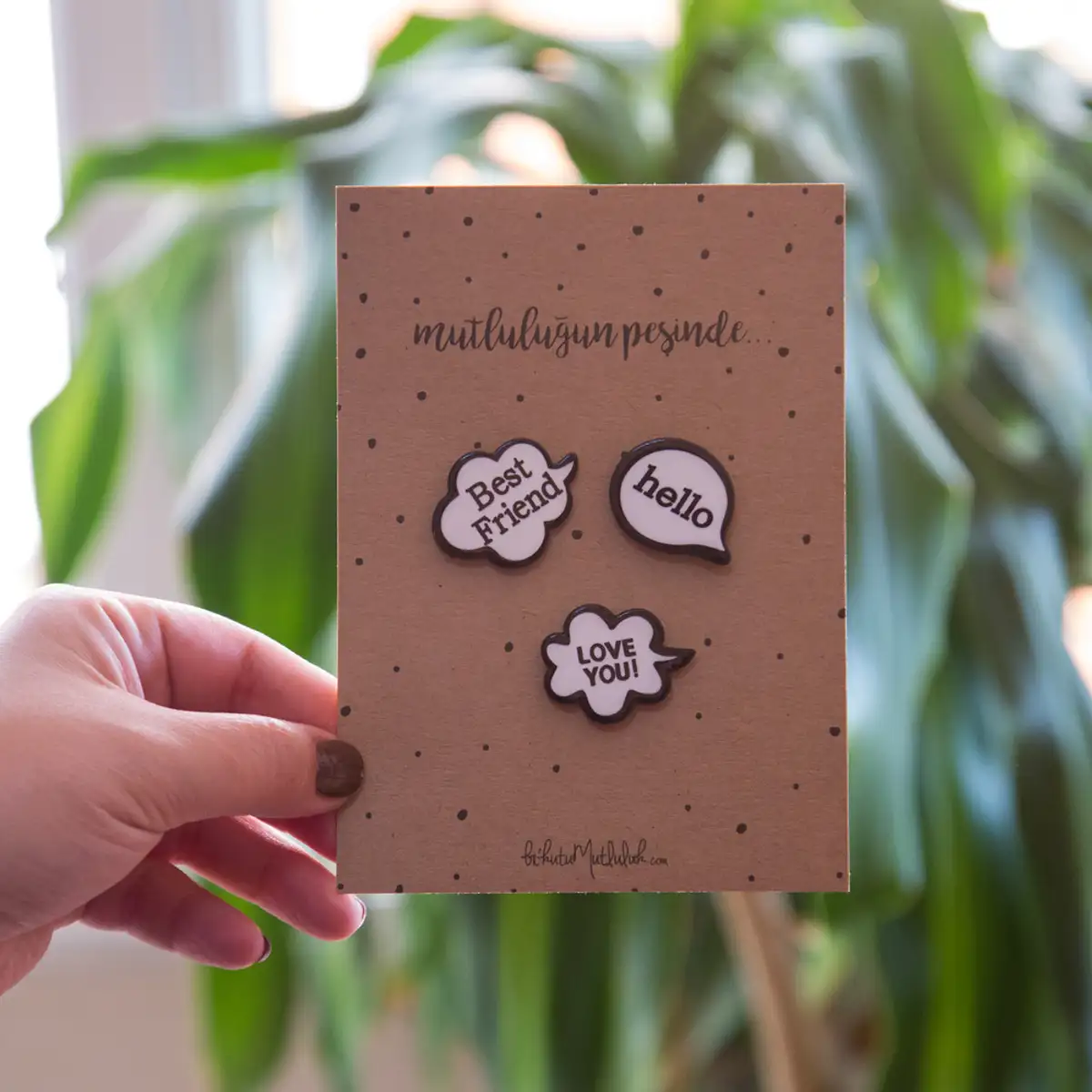 Mottolu Pin Seti - Bikutumutluluk