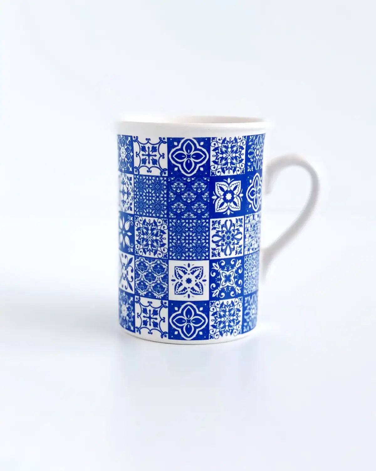 Mavi Boho Desen Kobalt Marin Kupa - Bikutumutluluk