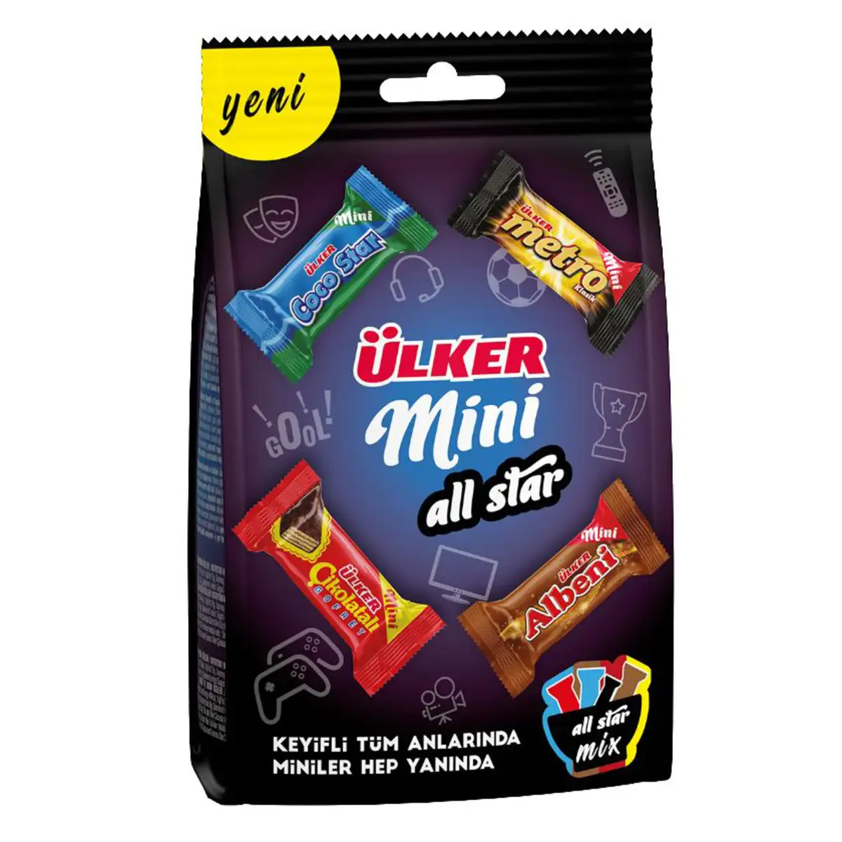 Ülker Mini All Star ( 10' Lu ) - Bikutumutluluk