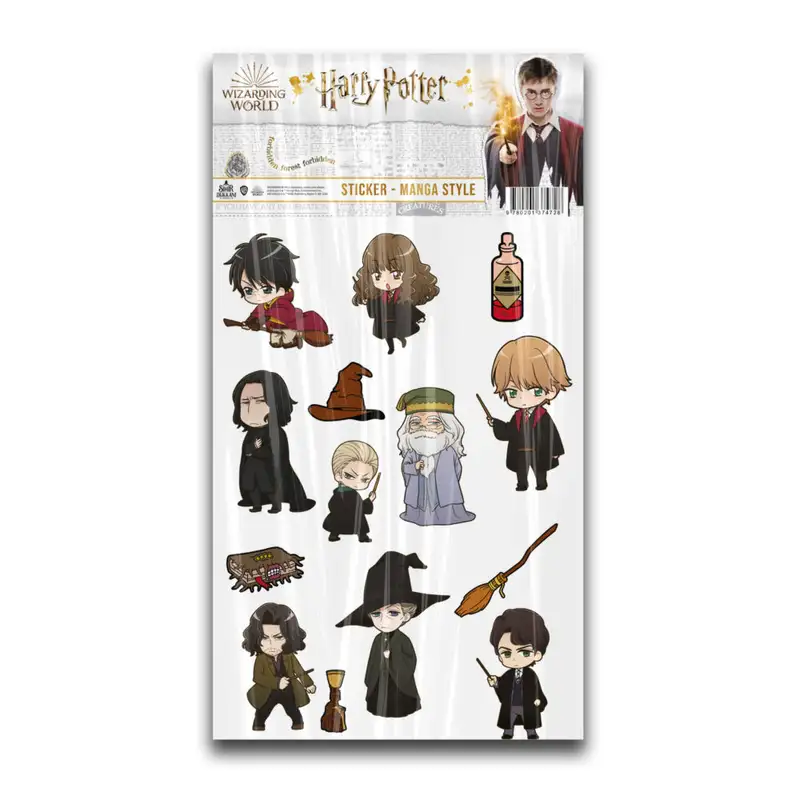 Harry Potter Wizarding World - Sticker - Karakter Manga I Harry Potter ...